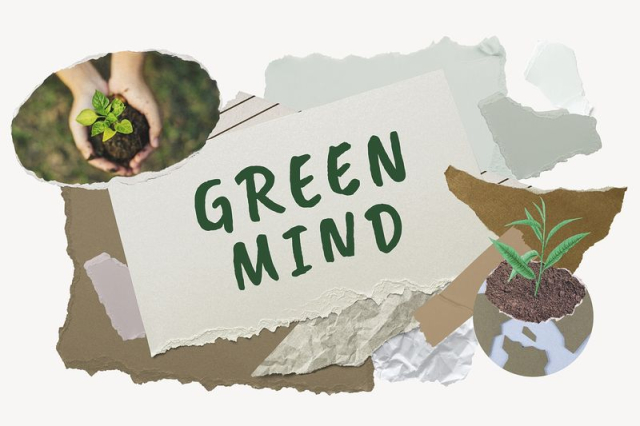 Free: Green mind word typography, environment | Free Photo - rawpixel ...