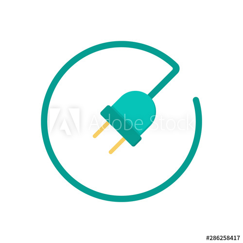 Free: Green plug icon - nohat.cc