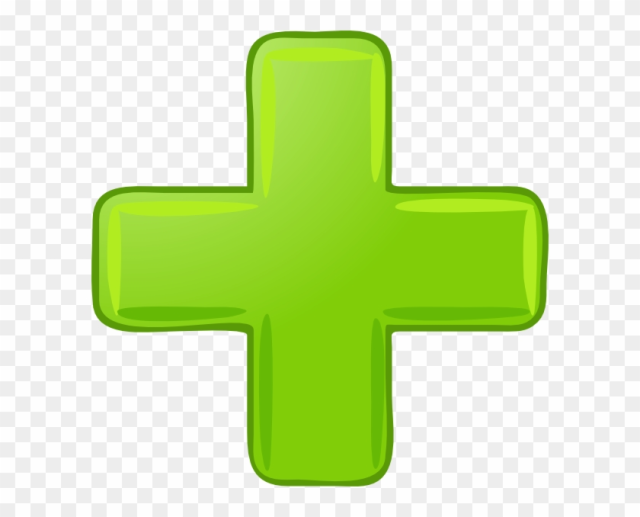 Free: Green Plus Sign Clip Art - Plus Sign Transparent Background ...