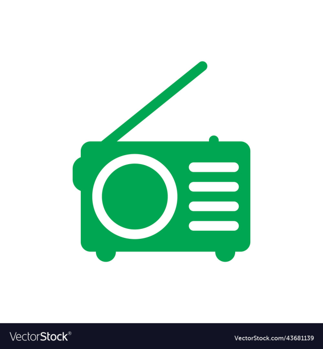 Free: green radio solid icon - nohat.cc