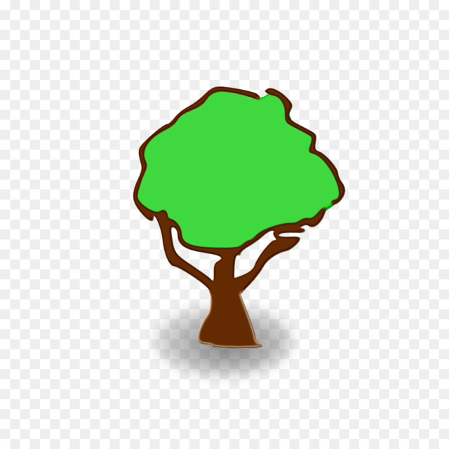 Free: green tree clip art plant logo - nohat.cc