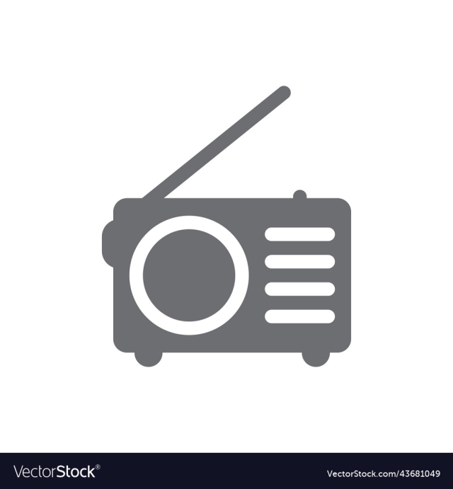 Free: grey radio solid icon - nohat.cc
