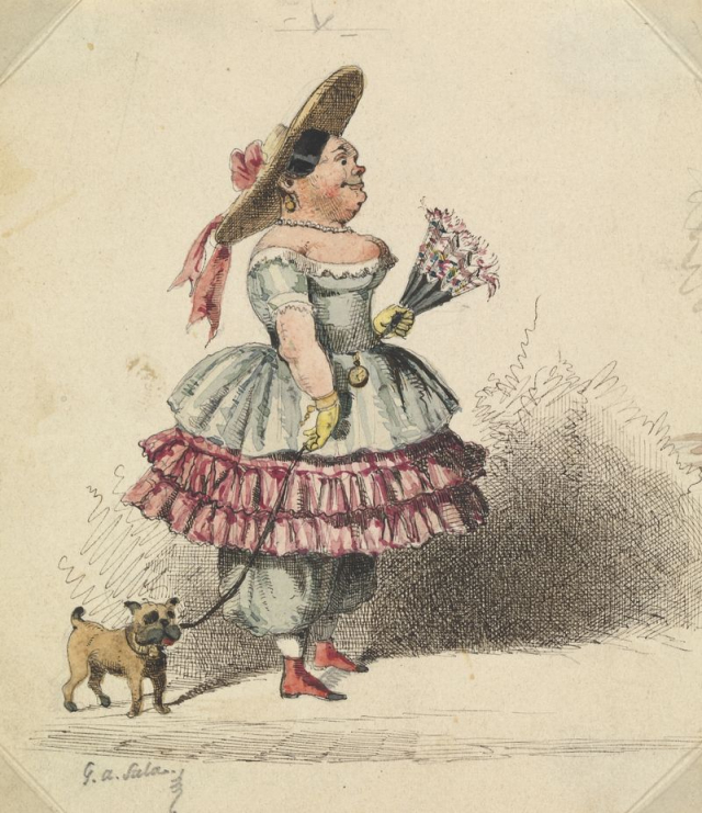 Free: Grotesque Maiden with Dog | Free Photo - rawpixel - nohat.cc