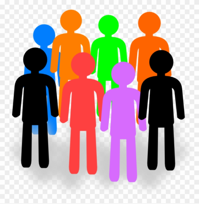 Free: Group Of People Clipart Group Clip Art At Clker Vector - Group ...