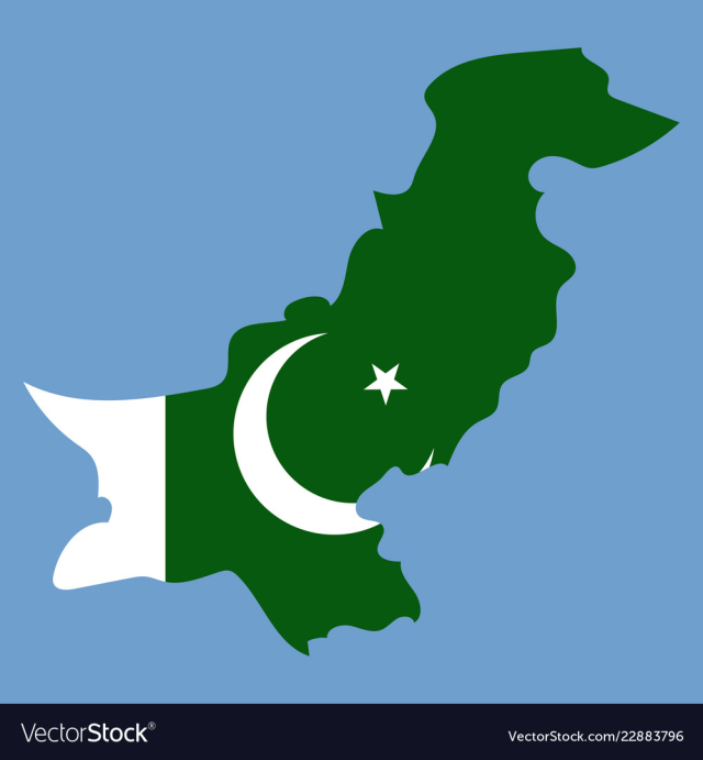 Free: Grunge map of pakistan with pakistanian flag vector image - nohat.cc