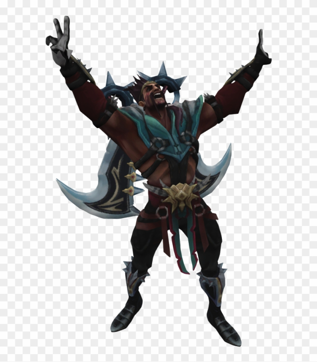 Free: Guess Mine - Draven League Of Legends, HD Png Download - 619x903 ...