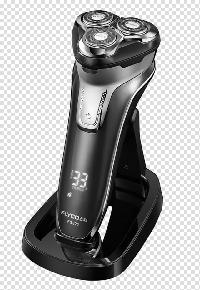 Free: Hair clipper Electric razor Shaving Safety razor, Black razor ...