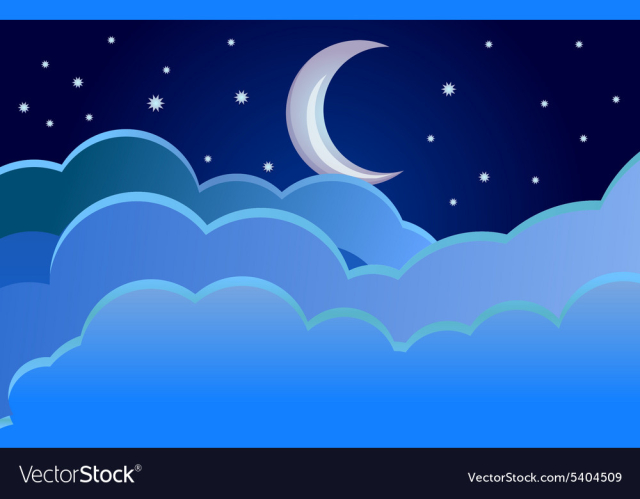 Free: Half moon background vector image - nohat.cc