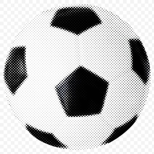 Free: Halftone football sticker | Free transparent png - 2351725 - nohat.cc