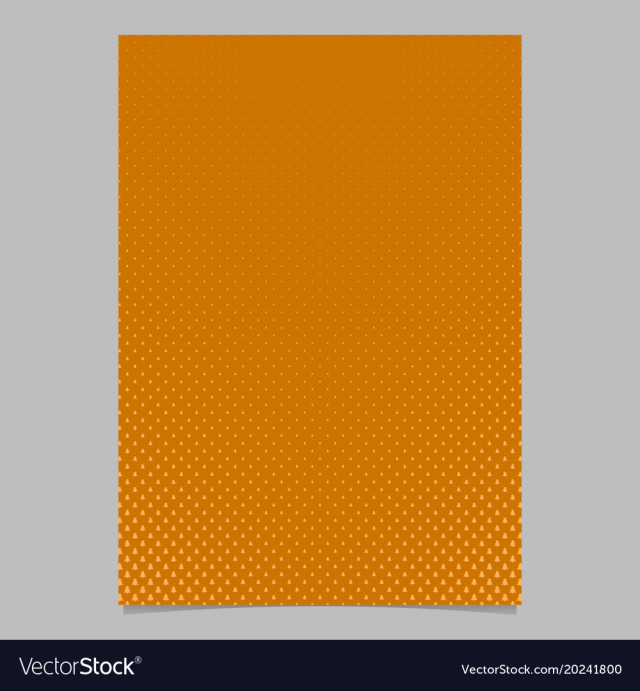 Free: Halftone pine tree pattern brochure template vector image - nohat.cc
