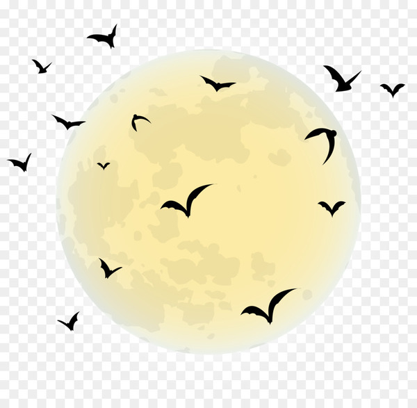 Free: Halloween Full moon Clip art - moon - nohat.cc