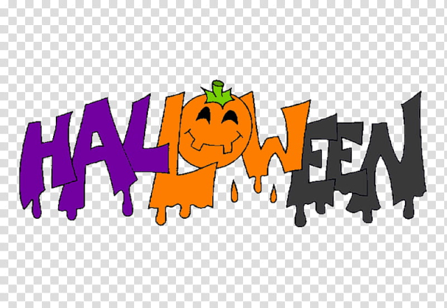 Free: Halloween MichellEditions, purple, orange, and black Halloween ...