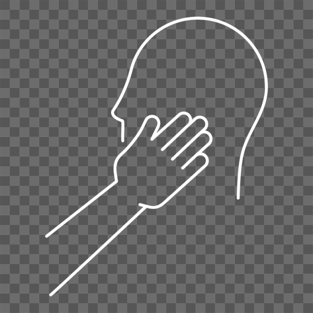 Free: Hand touching face icon png | Free Icons - rawpixel - nohat.cc