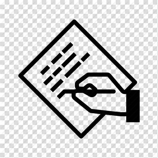 Free: Hand Writing Icon #189863 - Free Icons Library - nohat.cc