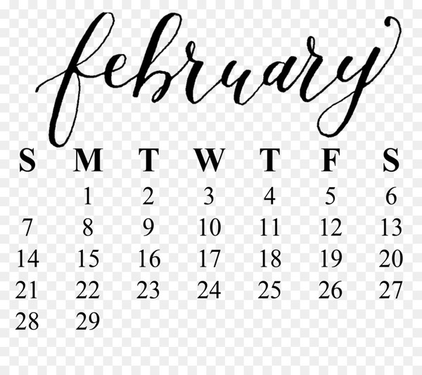 Free: Handwriting Calligraphy February Calendar - 12 February - nohat.cc