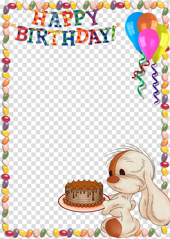 Free: Happy birthday candy frmae, Happy Birthday to You Frames , Free ...