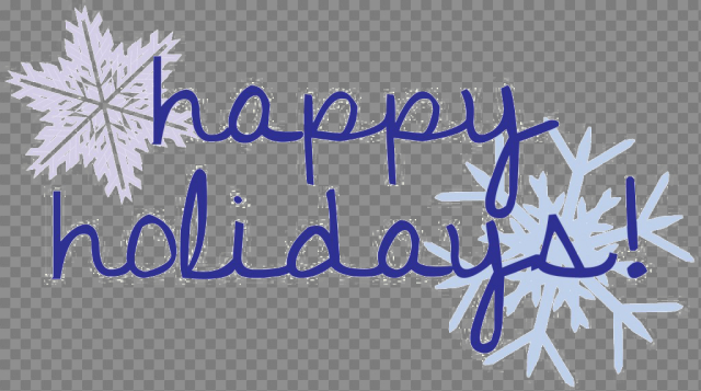 Free: Happy Holidays Free PNG Image - nohat.cc