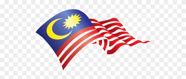 Free: Hari Merdeka Clip Art - Bendera Malaysia Berkibar Png - nohat.cc