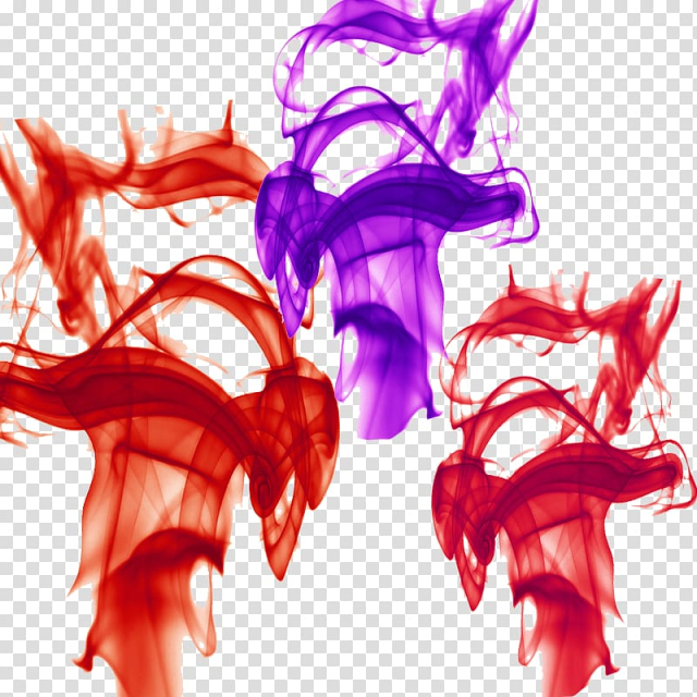 Free: Haze Red Fog, Romantic color smoke transparent background PNG ...