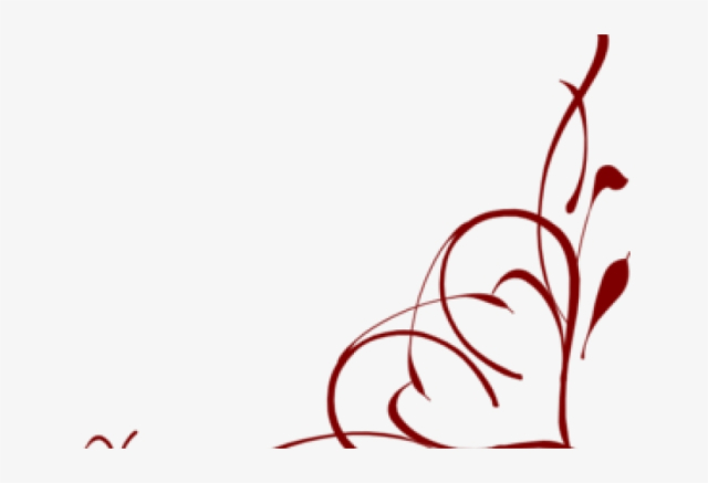 Heart Scroll Clipart