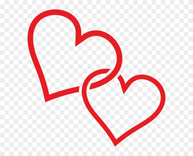 Free: Heart Clipart Two Heart - 2 Hearts Clip Art - nohat.cc