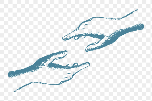 Free: Helping hands png sticker, gesture | Free PNG Illustration ...