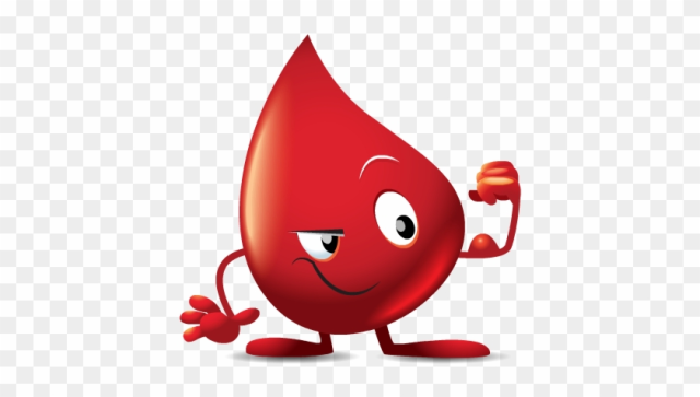 Blood Cells Cartoon Red