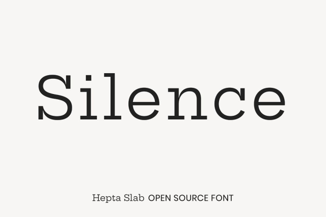 Free: Hepta Slab open source font | Free Font Add-on - rawpixel - nohat.cc