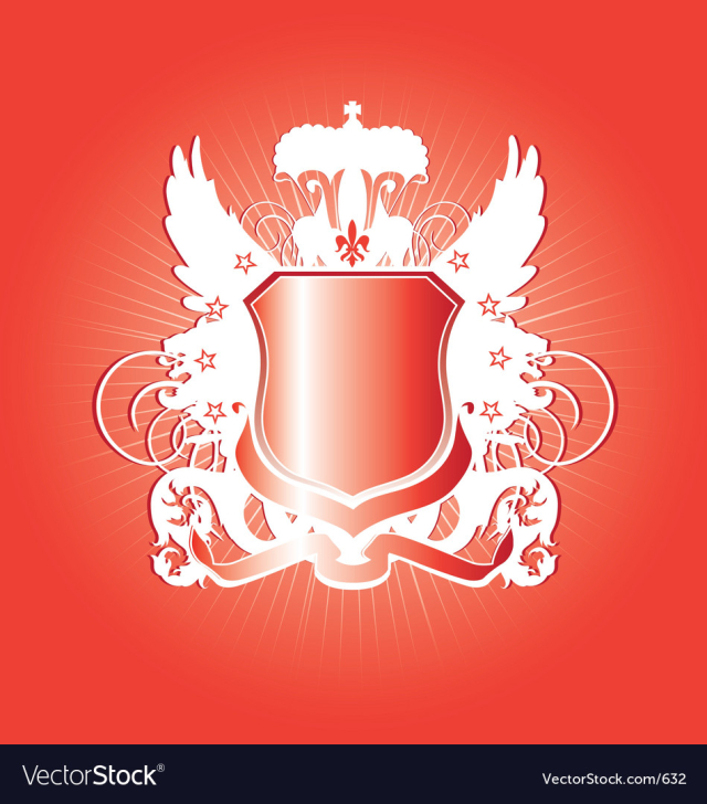 Free: Heraldry shield vector image - nohat.cc