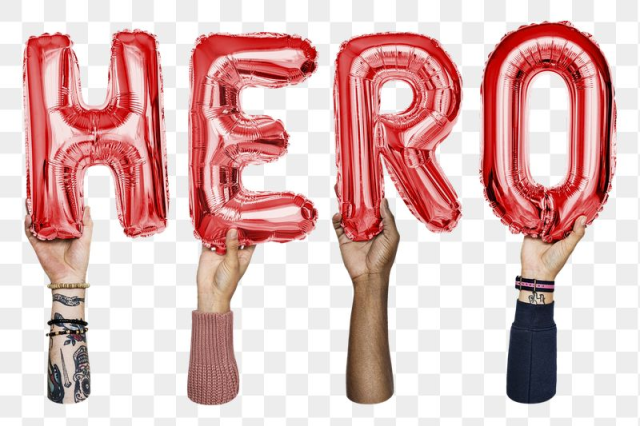 Free: Hero word png, letter foil | Free PNG - rawpixel - nohat.cc