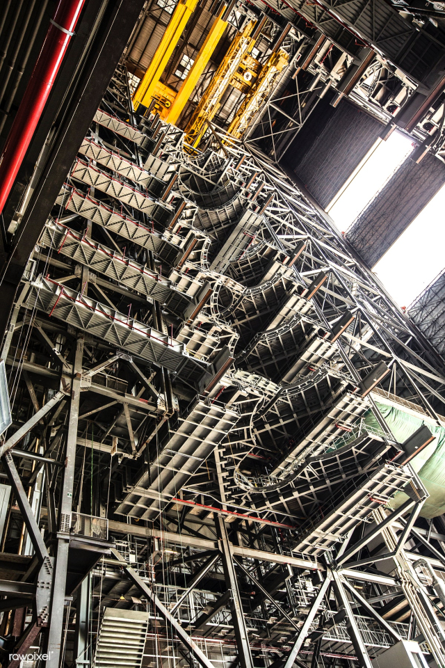 Free: High up in the Vehicle Assembly Building (VAB.. | Free public ...