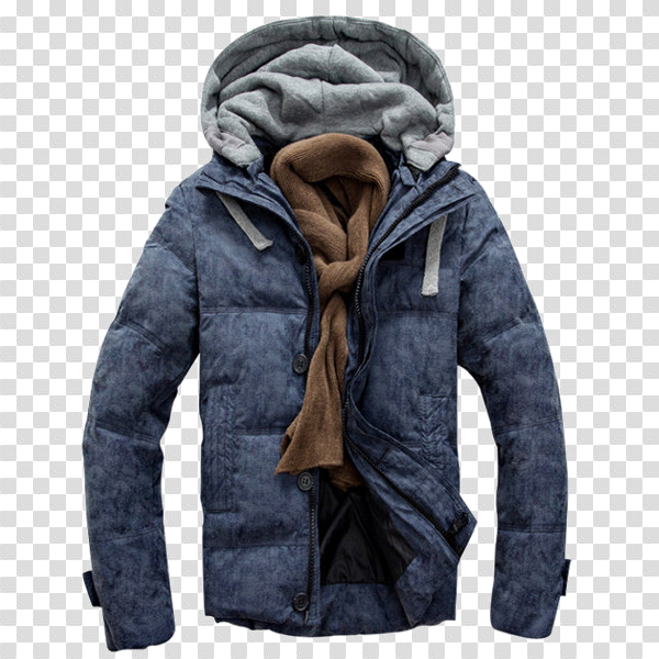 Free: Hooded Jacket Men Transparent Image - nohat.cc