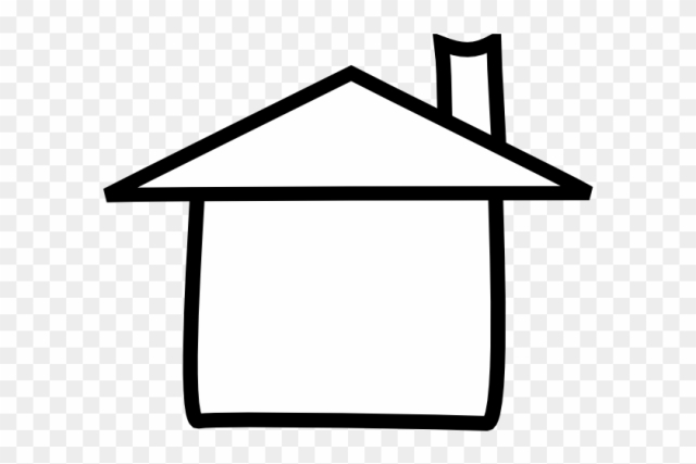 Free: House Black And White Adobe House Clipart Black And - House Black ...