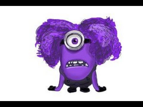 Free: How to draw an Evil Minion from Despicable Me - YouTube - nohat.cc