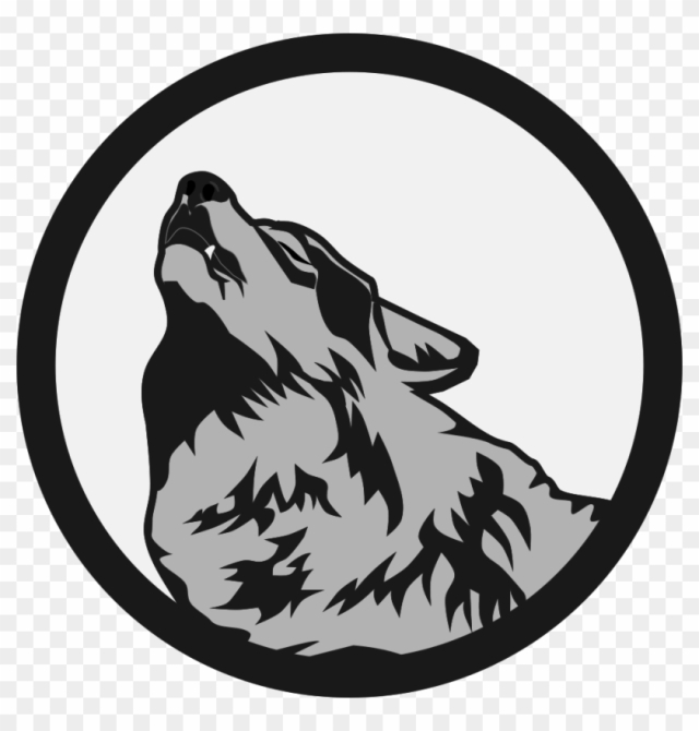 Howling Wolf Symbol
