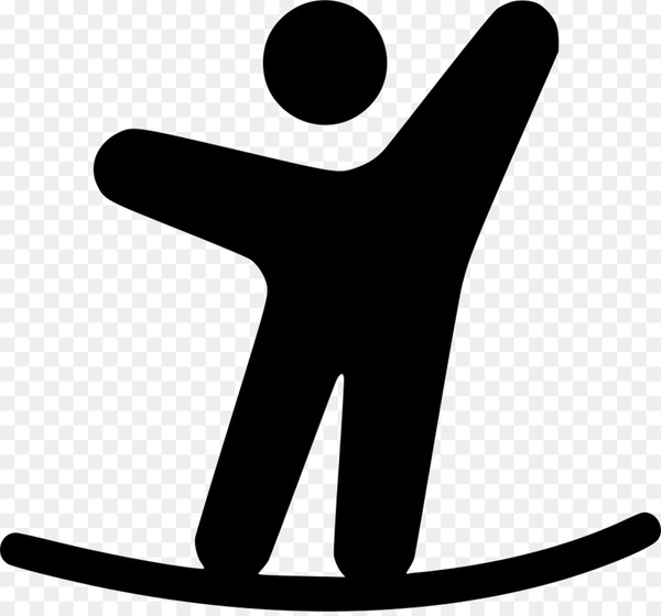 Free: Human behavior Clip art Finger Line - trampolining icon - nohat.cc