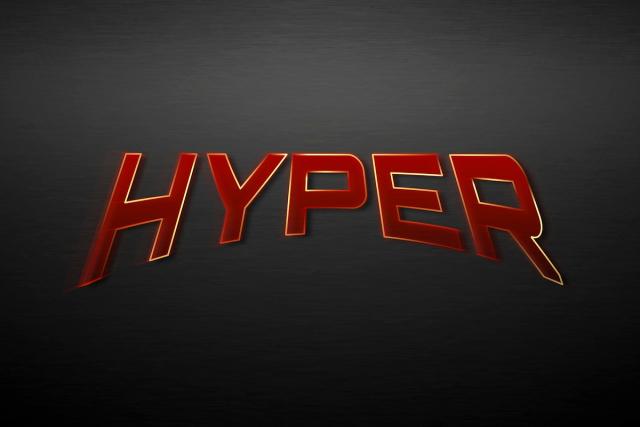 Free: Hyper text in red superhero typography… | Free stock illustration ...