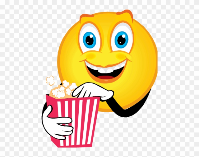 Free: I Love Popcorn - Eating Popcorn Animated Emoticon - nohat.cc