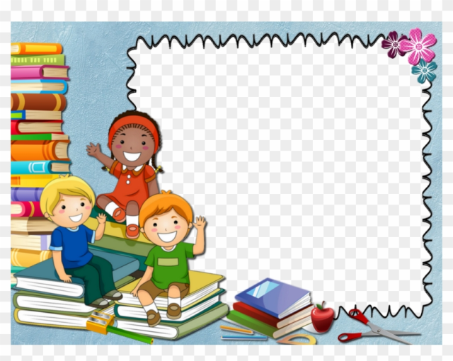 Free: I School, Back To School, Borders And Frames, Borders - Clip Art ...