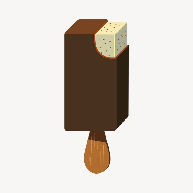 Free: Ice-cream bar clipart, dessert illustration | Free Vector ...