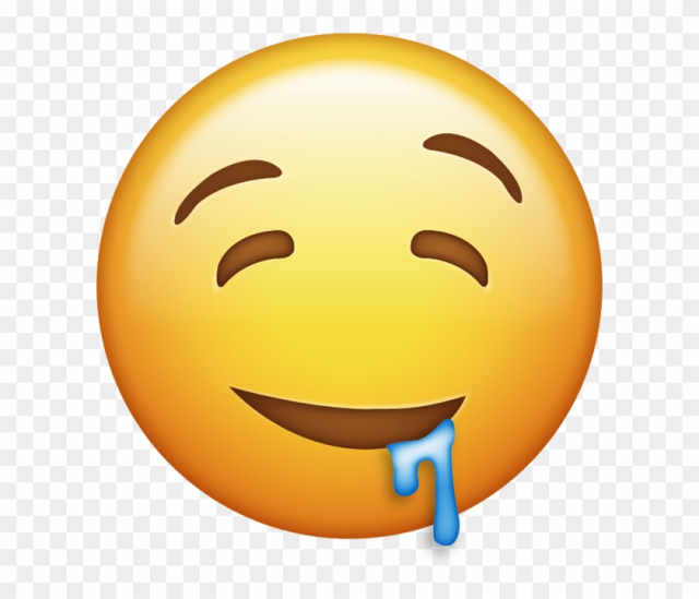 Free: Ice Cream - Drooling Face Emoji Png - nohat.cc