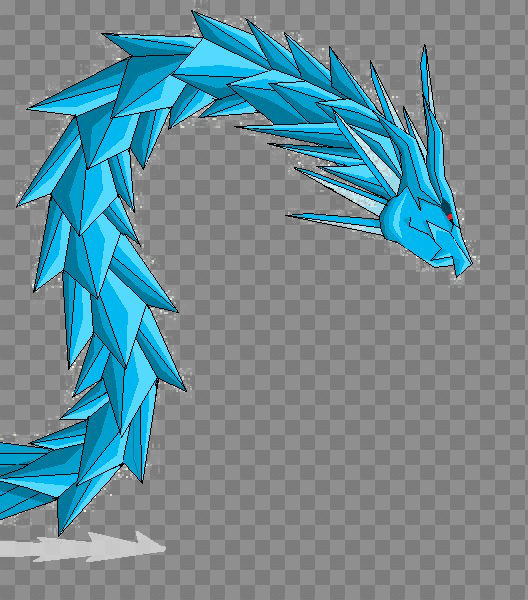 Free: Ice Dragon Transparent Image - nohat.cc