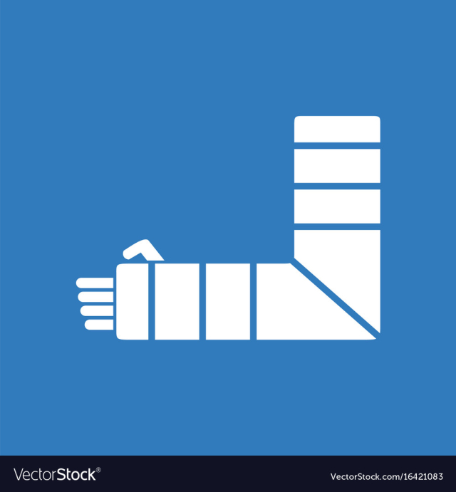 Free: Icon broken arm vector image - nohat.cc