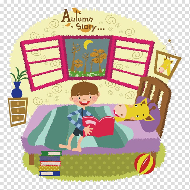 Free: Illustration, Children read transparent background PNG clipart ...