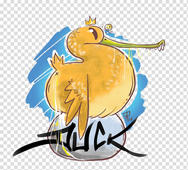 Free: Illustration, Color painted duck hatch transparent background PNG ...