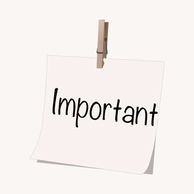 Free: Important note sticker, paper illustration | Free PSD - rawpixel ...