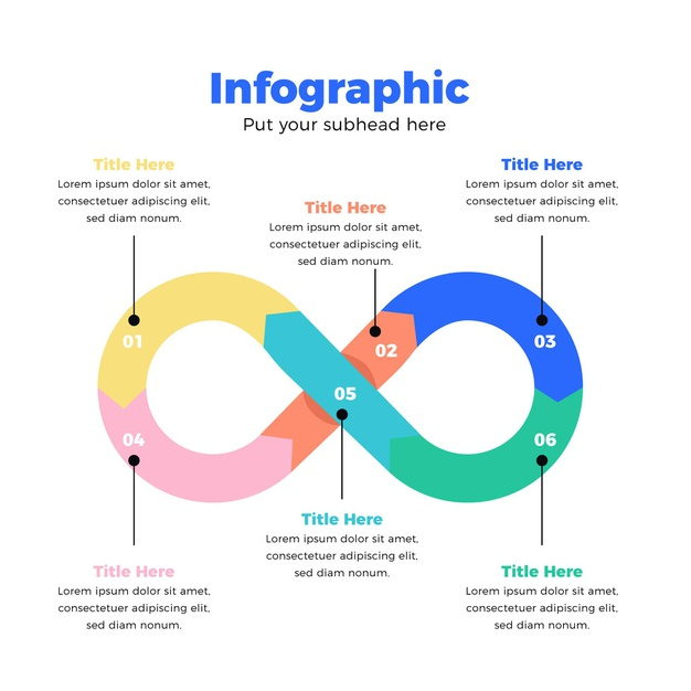 Free: Infinity loop infographic Free Vector - nohat.cc