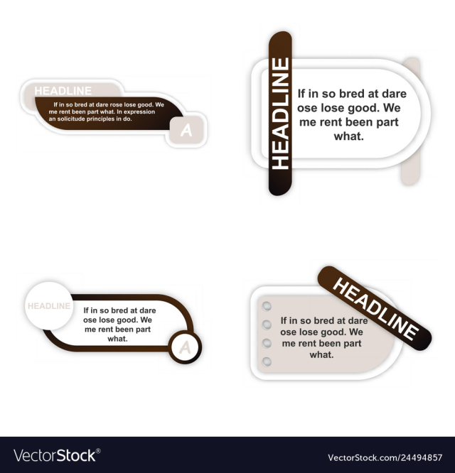 Free: Infographics template four options with paper vector image - nohat.cc