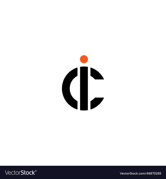 Free: initial ic letter logo design template - nohat.cc