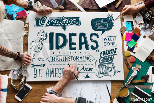 Free: Inspiration Ideas Design Creative Thinking Word - nohat.cc